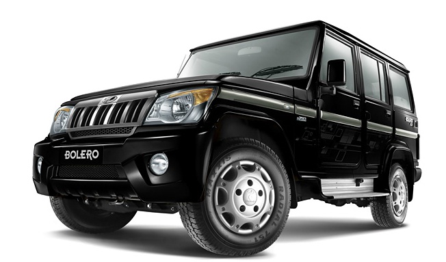 Mahindra Bolero in Fiery Black Color