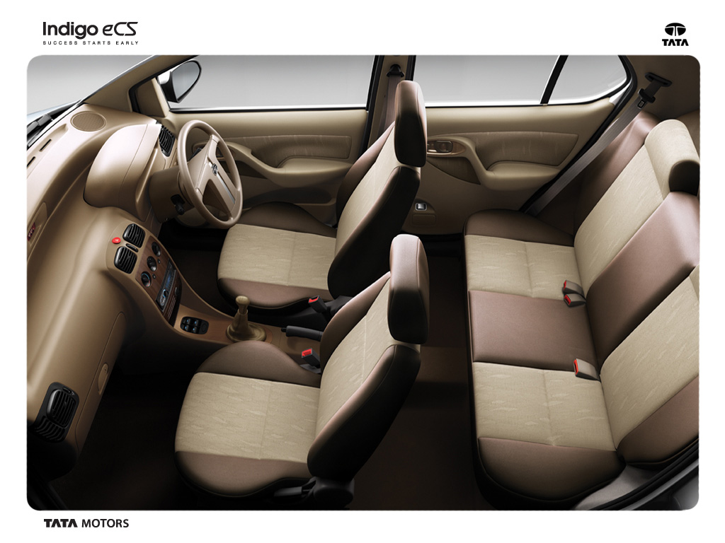 Tata Indigo eCS Interior Seating Arrangement